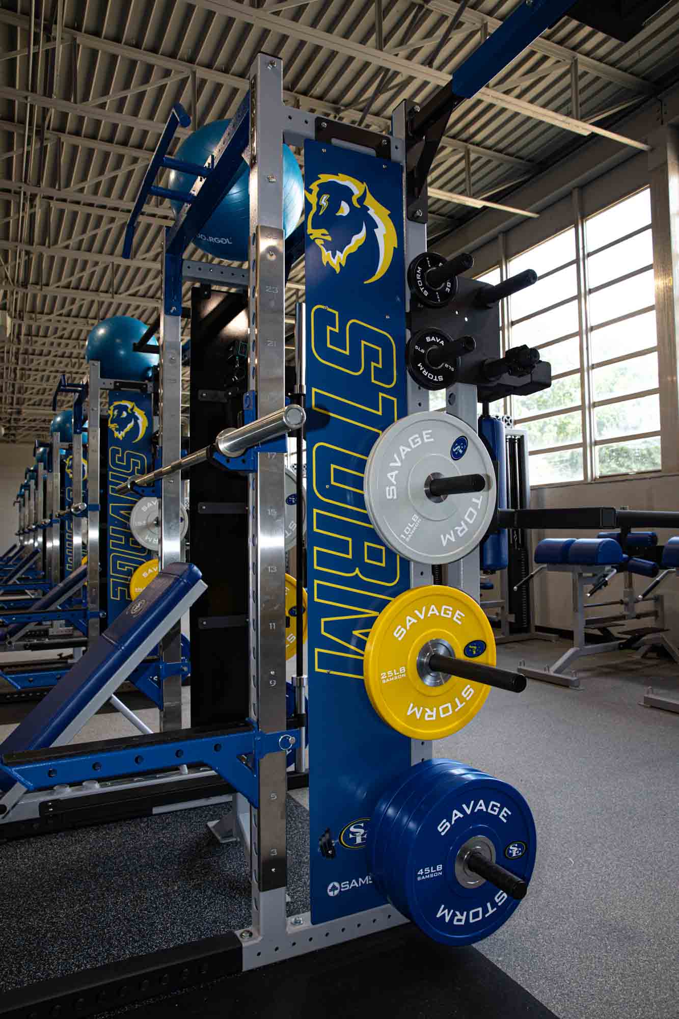 Southeastern Oklahoma State University Weight Room - SAMSON