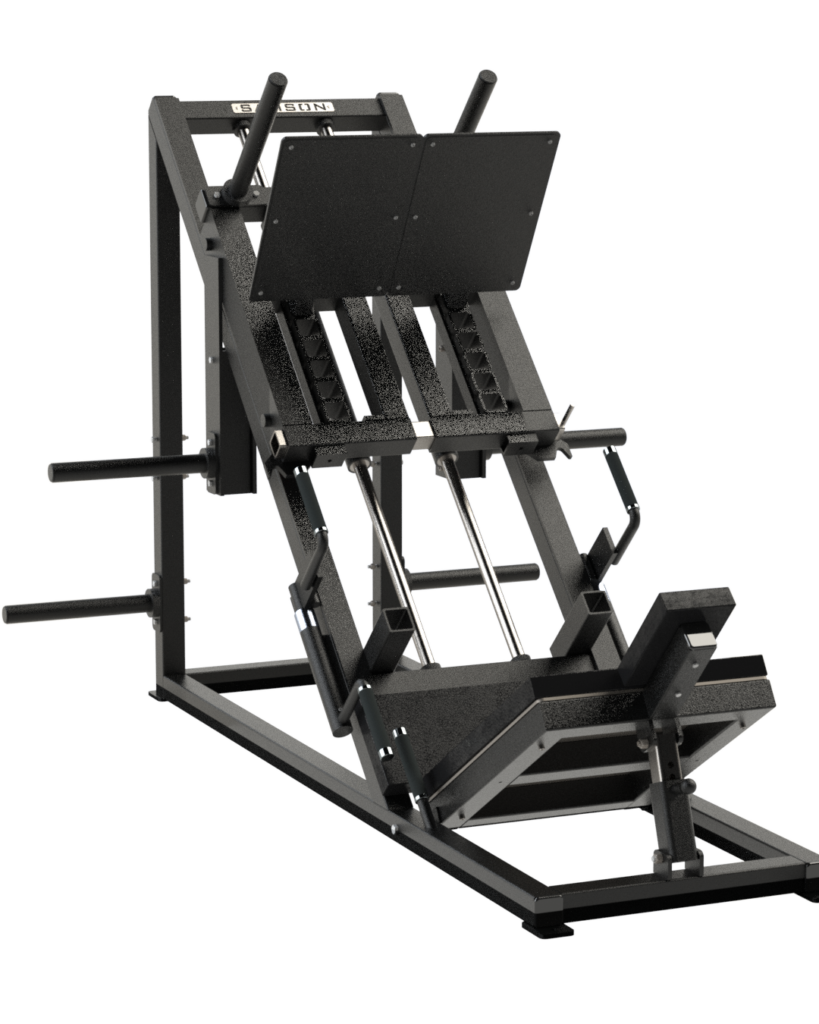 Hip Sled: Bilateral Unilateral Hack Squat Machine by Samson