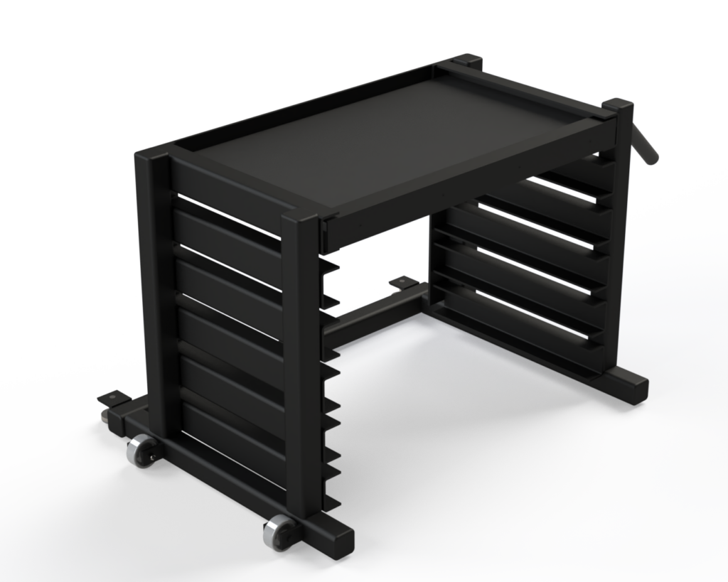 Adjustable Step Up Box with Rubber Top