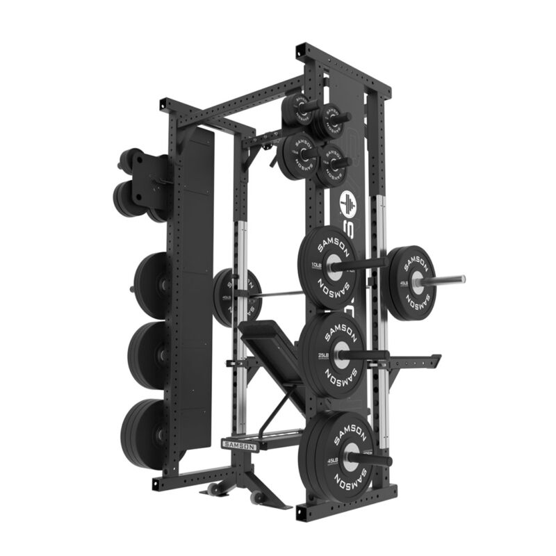 Flex Rack Half Rack With Plate Storage (111MSSL)