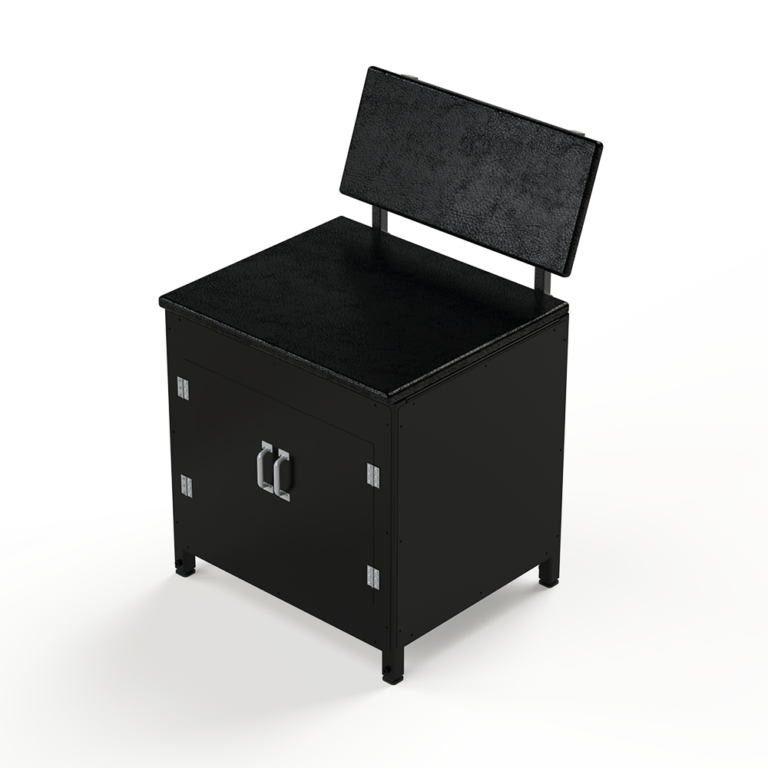 Taping Table with Backrest | Made-to-Order Support Table